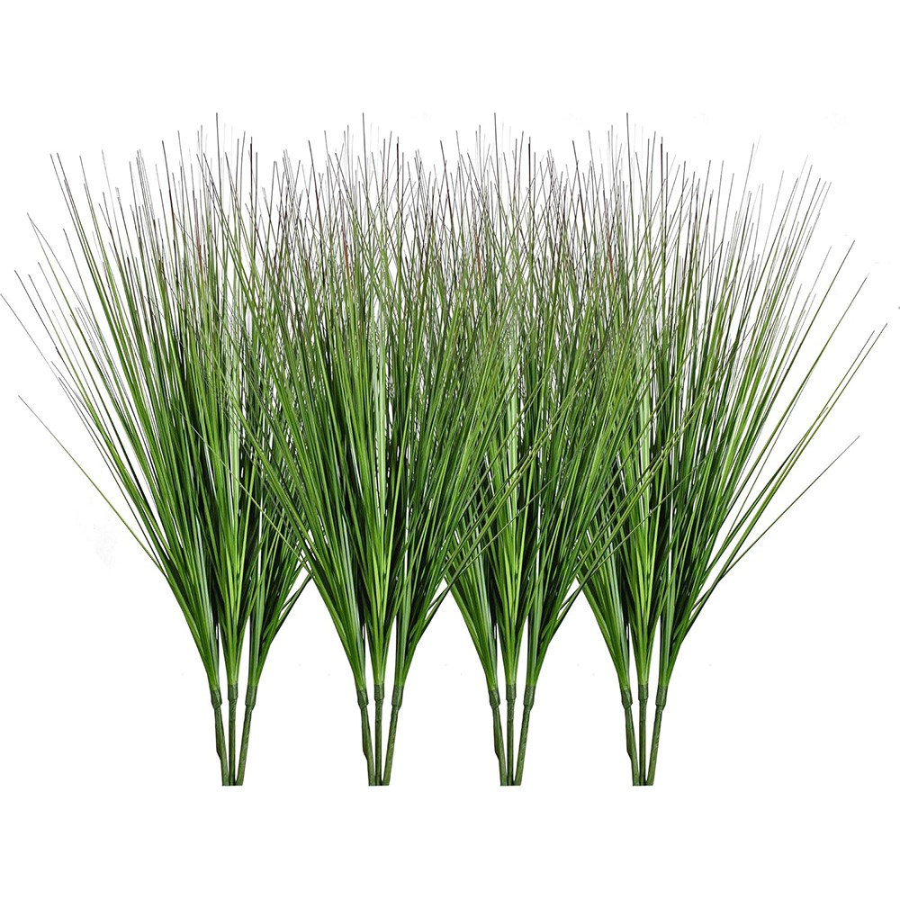 George Oliver 27" Artificial Plants Onion Grass Greenery Faux Fake Shrubs Plan... | Wayfair